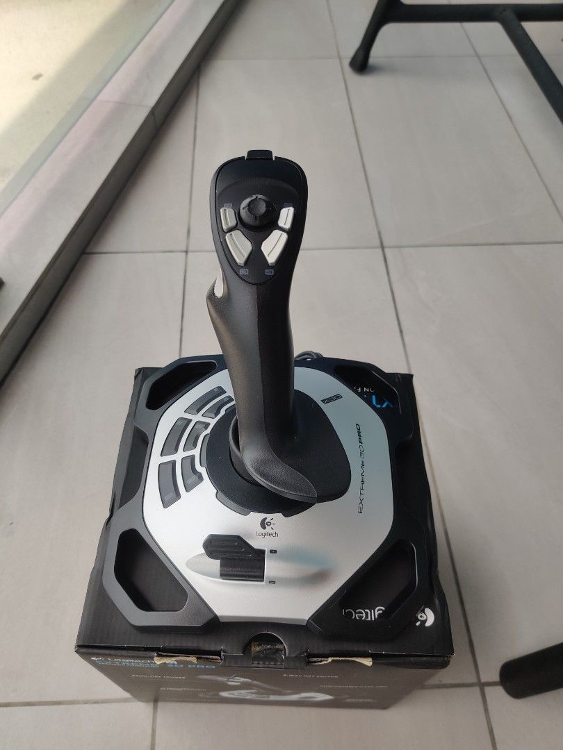 Logitech Extreme 3D Pro Joystick, Video Gaming, Gaming Accessories ...