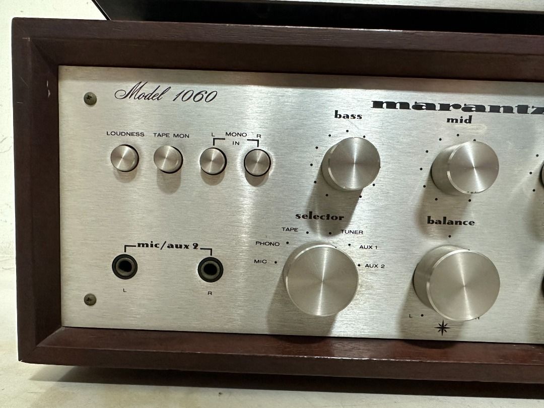 經典MARANTZ 104 FM/ AM TUNER 古典收音機 指針式 可接黑膠+1060 後級擴大機/日本製造 品項漂亮, 耳機及錄音音訊 ...