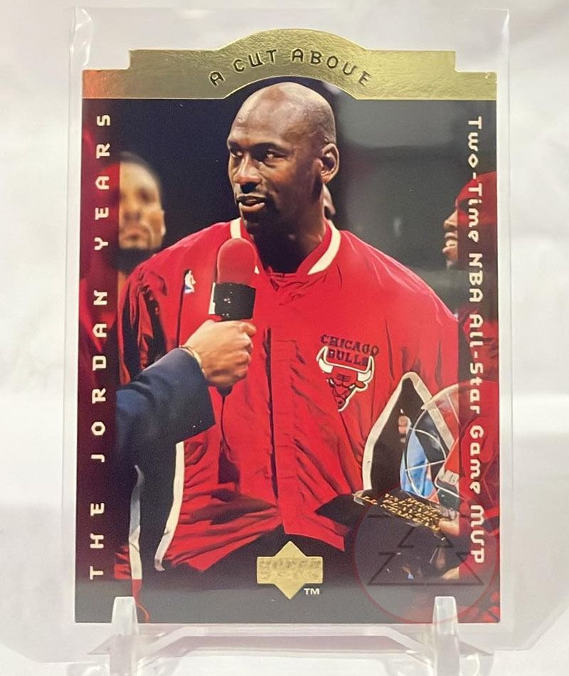 Michael Jordan 1996 Upperdeck A Cut Above no. CA6 NBA card, Hobbies ...