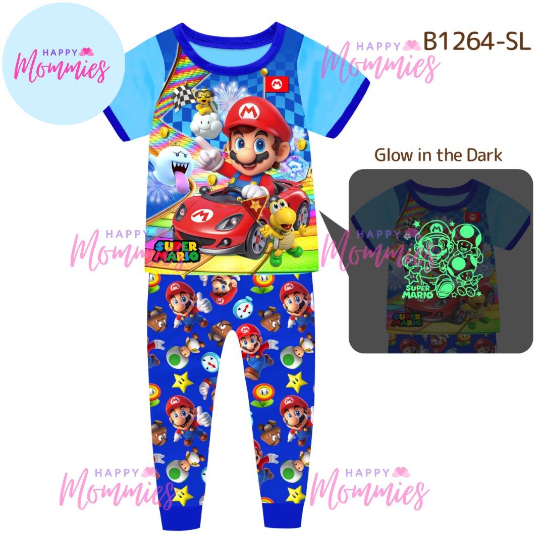 Minecraft Avengers Roblox Super Mario Pajamas, Babies & Kids, Babies ...