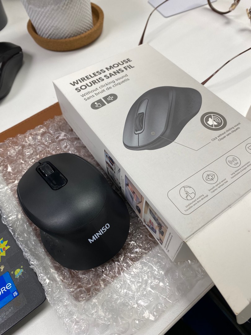 Miniso Wireless Mouse, Computers & Tech, Parts & Accessories, Mouse ...