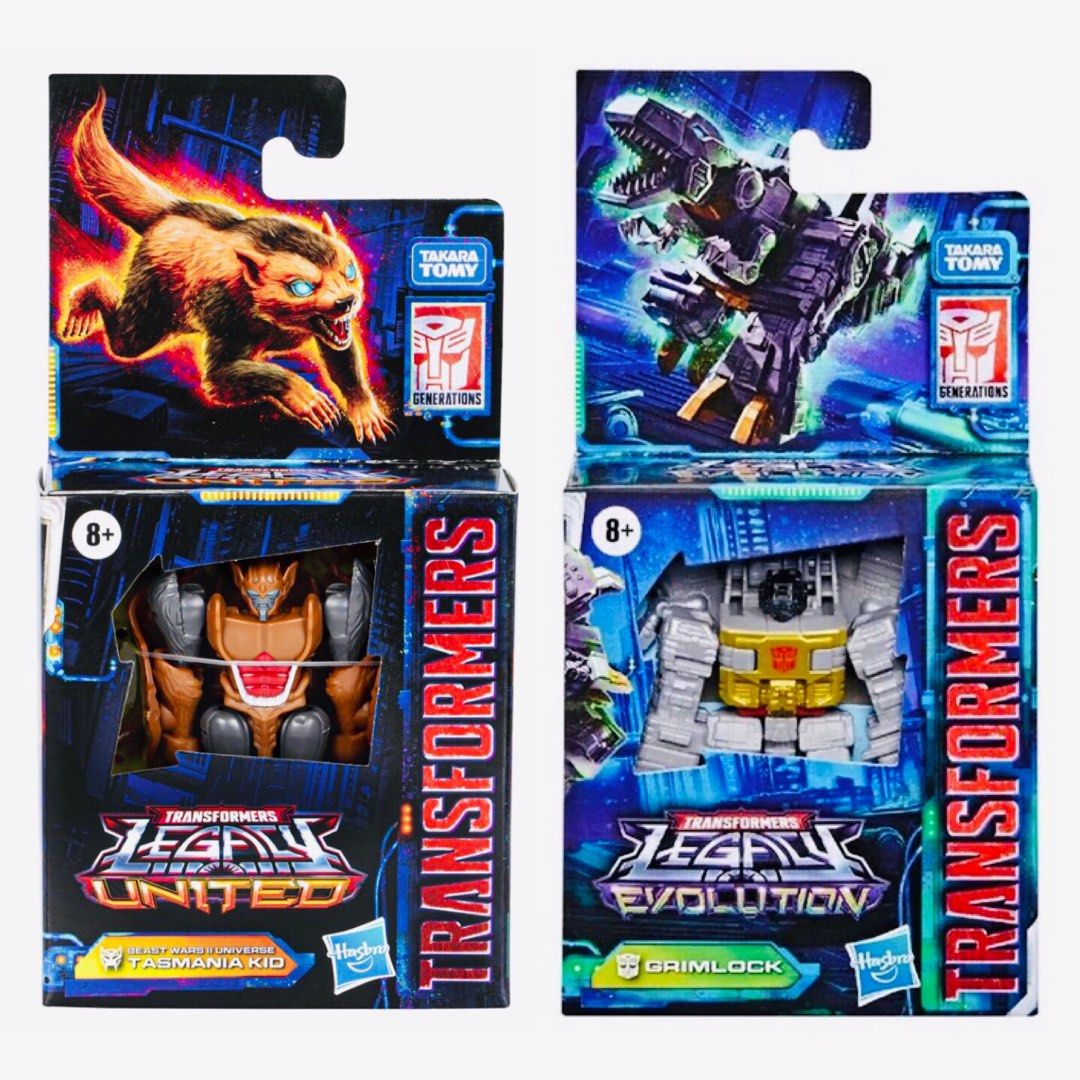 MISB Transformers Core Decepticon Frenzy Red, Mohawk, Rumble, Legacy ...