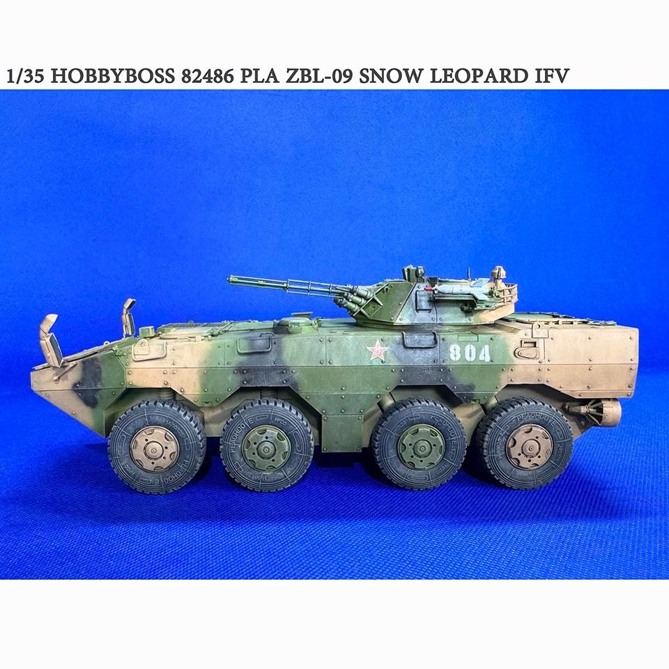 【ModeLLand 模人地帶 ※ 模型作品】C003 1/35 HobbyBoss 82486 PLA ZBL-09 Snow ...