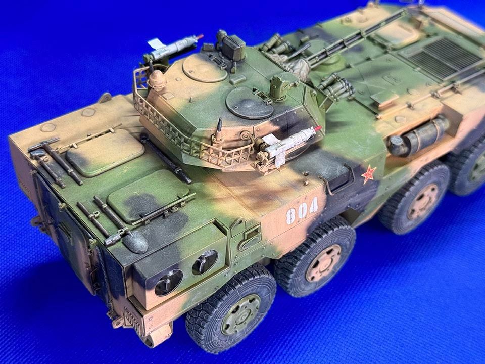 【ModeLLand 模人地帶 ※ 模型作品】C003 1/35 HobbyBoss 82486 PLA ZBL-09 Snow ...
