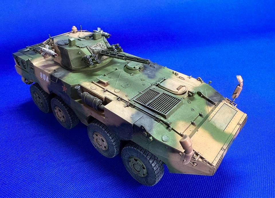 【ModeLLand 模人地帶 ※ 模型作品】C003 1/35 HobbyBoss 82486 PLA ZBL-09 Snow ...