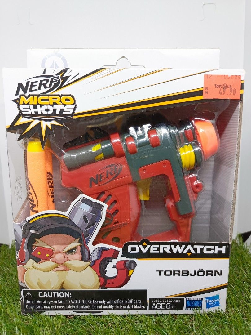 NERF MICRO SHOTS OVERWATCH, Hobbies & Toys, Toys & Games on Carousell