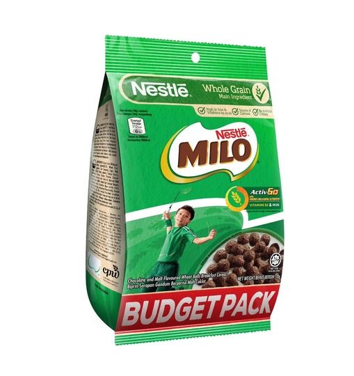NESTLE Milo Koko Krunch BUDGET PACK CEREAL 70G, Food & Drinks, Packaged ...