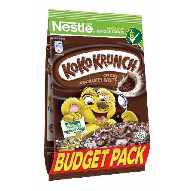 NESTLE Milo Koko Krunch BUDGET PACK CEREAL 70G, Food & Drinks, Packaged ...