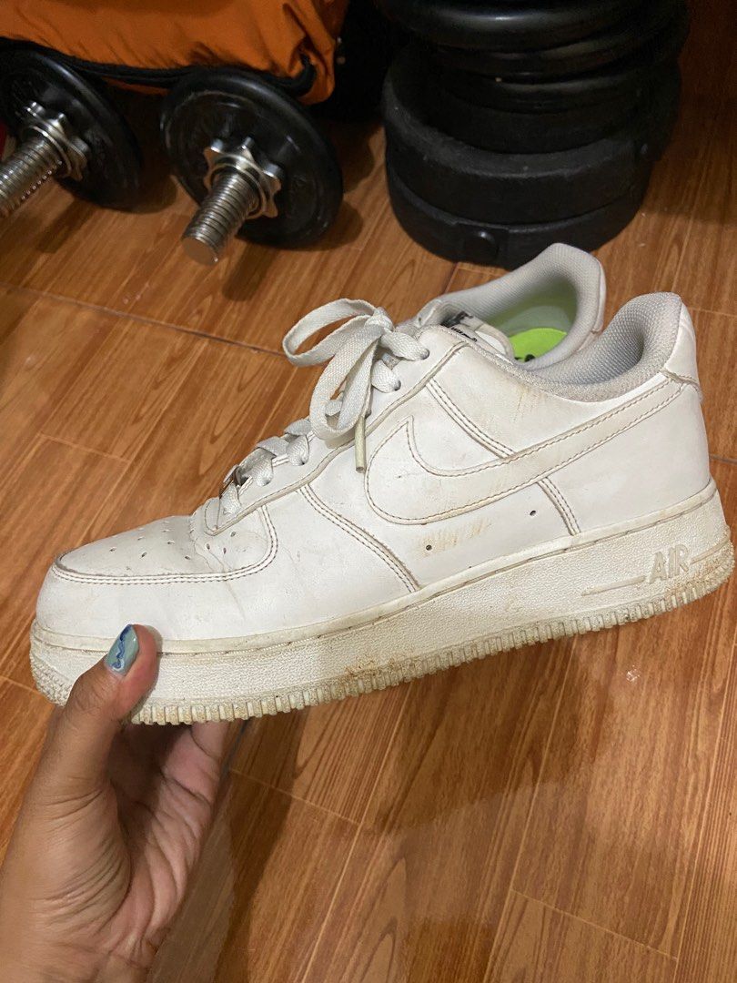 Nike Air Force 1 White, Fesyen Wanita, Sepatu di Carousell