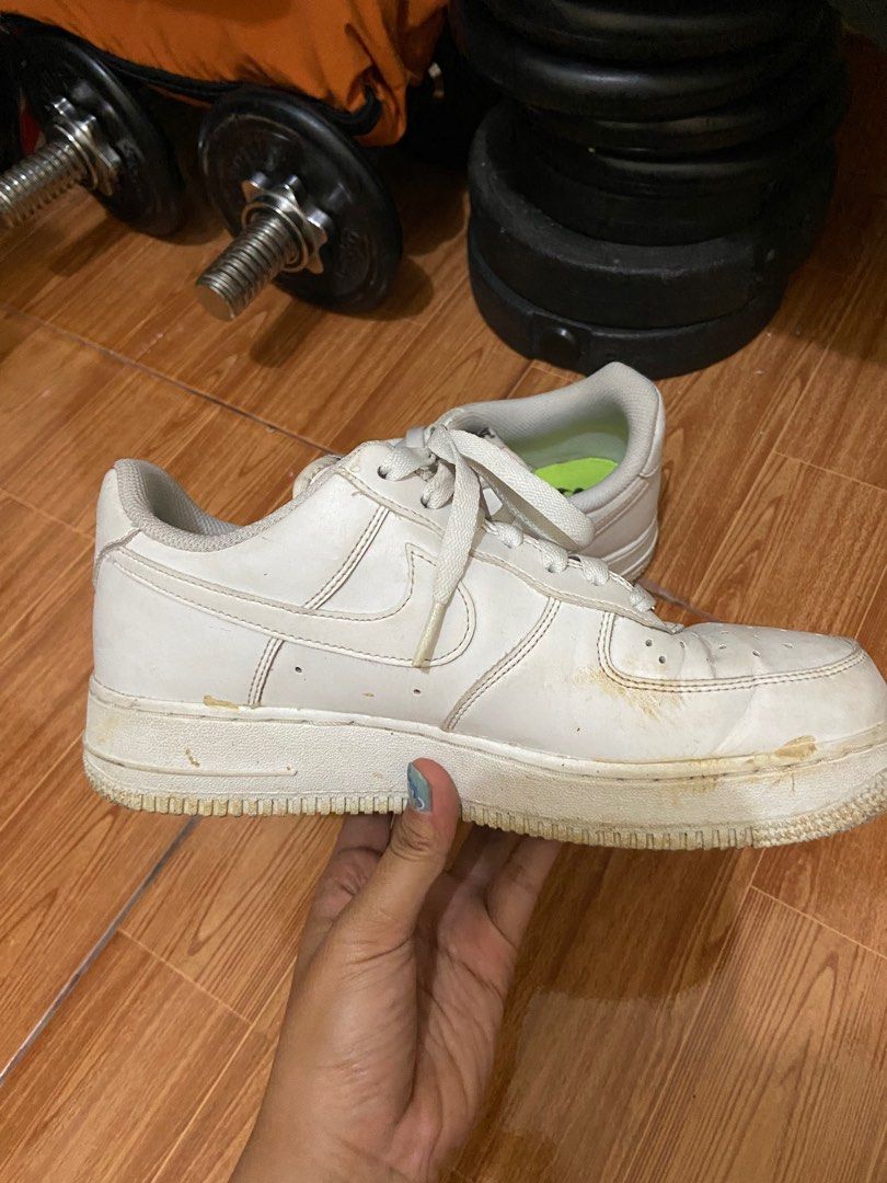 Nike Air Force 1 White, Fesyen Wanita, Sepatu di Carousell