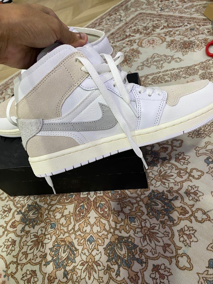 Nike Air Jordan 1 (AJ1) Mid SE Craft Inside Out, Men's Fashion ...