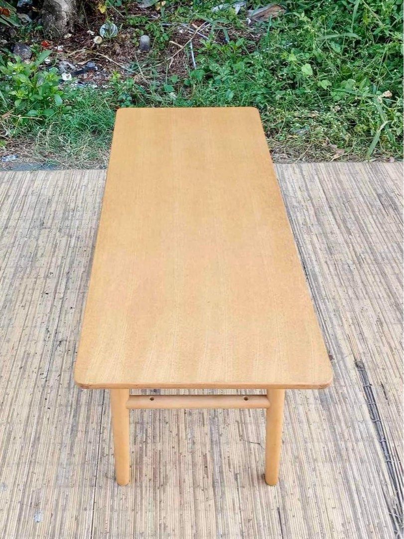 Nitori center table, Furniture & Home Living, Furniture, Tables & Sets ...