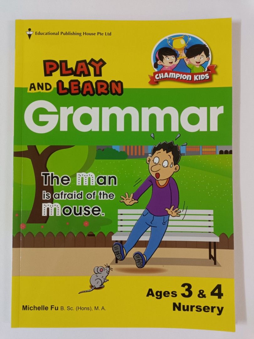 Nursery English Grammar Workbook - Age 3 to 4, Hobbies & Toys, Books ...