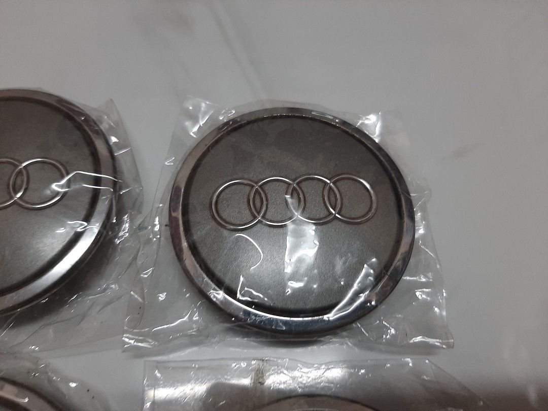 Original Audi Rim Cap, Auto Accessories on Carousell