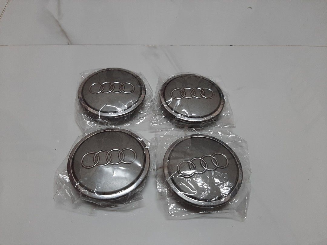 Original Audi Rim Cap, Auto Accessories on Carousell