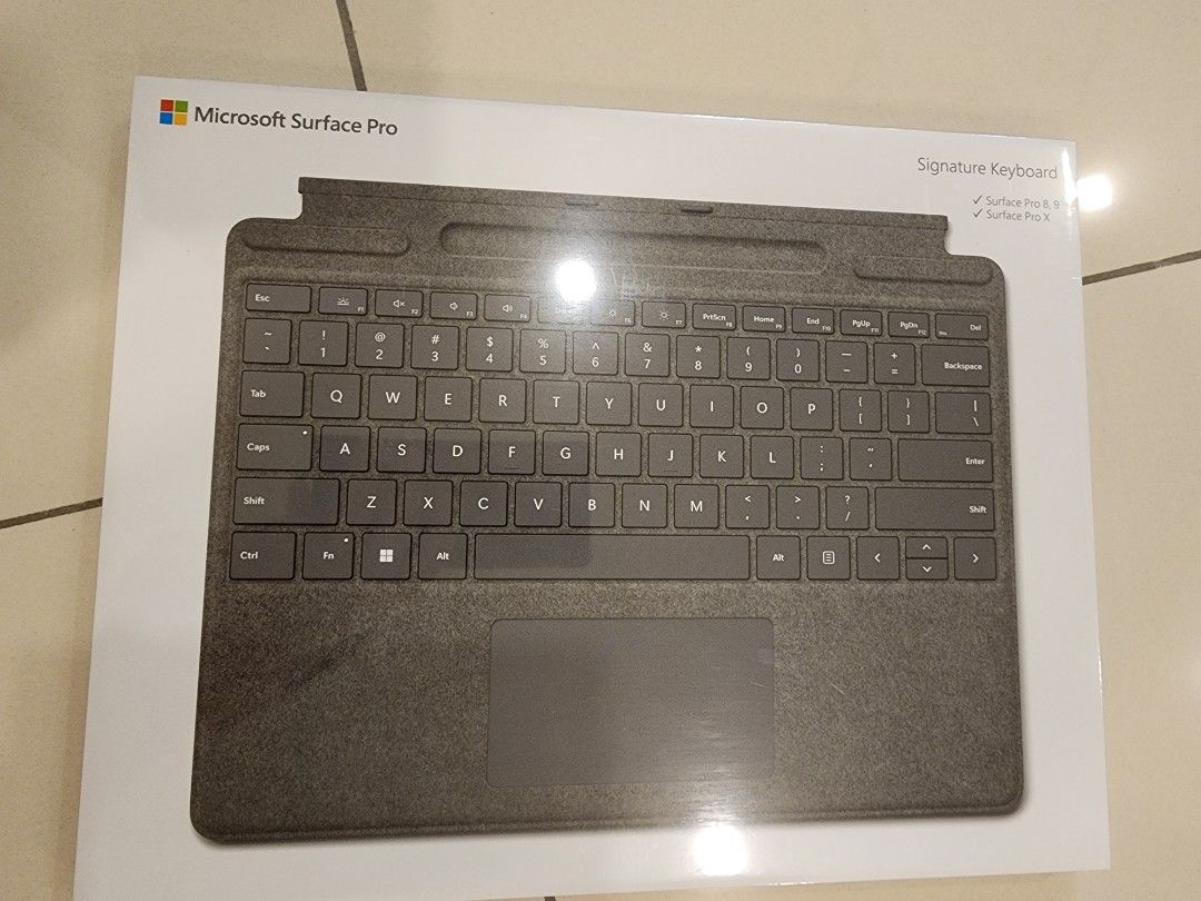 Original Microsoft Surface Keyboard - NEW, Computers & Tech, Parts ...