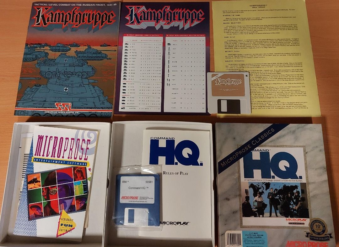 PC Wargames: Carriers at War, Command HQ, Empire, Kampfgruppe, V for ...