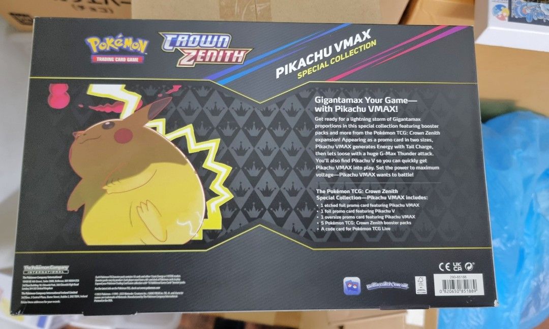 Pikachu vmax special collection box, Hobbies & Toys, Toys & Games on ...