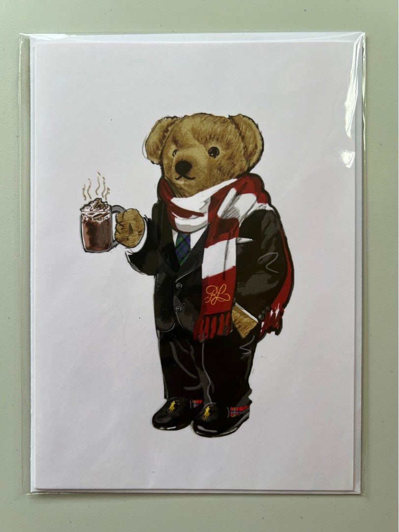 polo bear logo vector