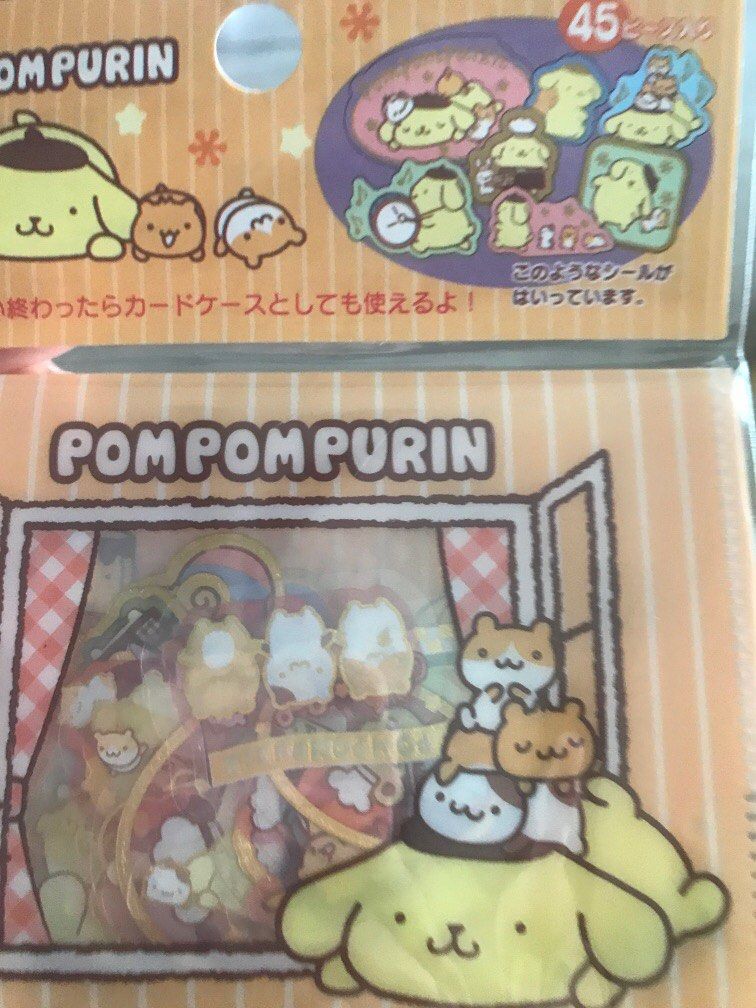 Pompompurin sticker(45psc), Everything Else, Others on Carousell