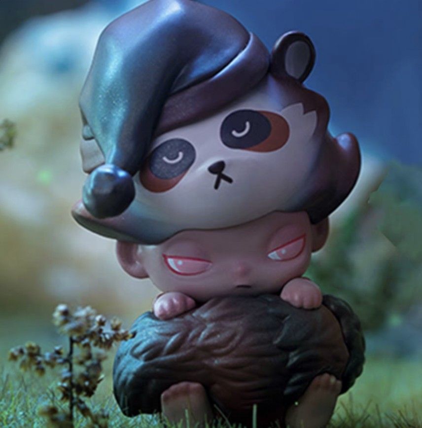 Popmart x Dimoo World Forest Night (Raccon), Hobbies & Toys, Toys ...