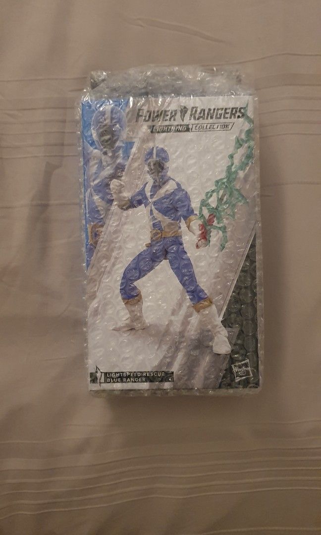 Power Rangers Lightning Collection Lightspeed Rescue Blue Ranger ...