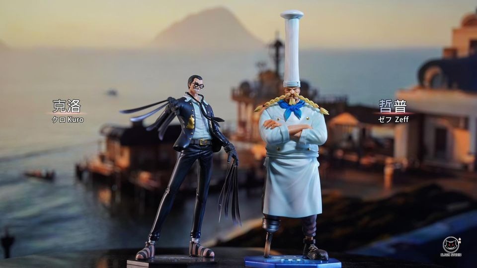 【PRE-ORDER】 Black Studio - Zeff & Kuro One Piece, Hobbies & Toys, Toys ...