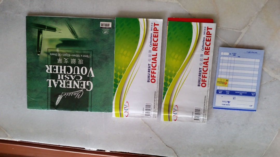 Receipt Book Buku Resit, Hobbies & Toys, Stationery & Craft, Other ...