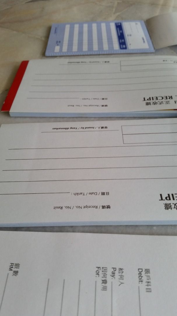 Receipt Book Buku Resit, Hobbies & Toys, Stationery & Craft, Other ...