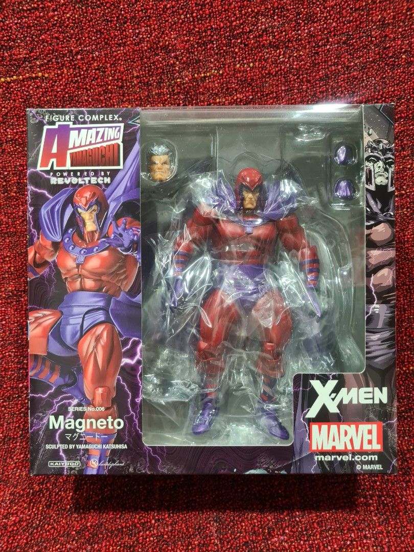 Revoltech Amazing Yamaguchi Magneto X-Men Figure, Hobbies & Toys, Toys ...