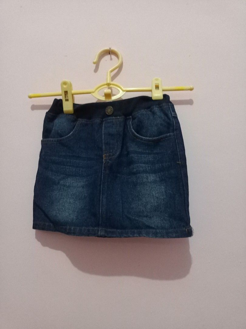 Rok mini jeans anak perempuan, Bayi & Anak, Baju Anak Perempuan, 4 ...