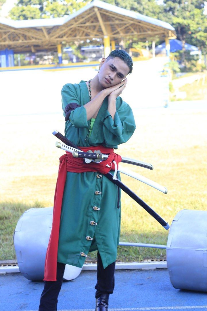 RORONOA ZORO COSPLAY COSTUME SET (SWORDS NOT INCLUDED), Women's Fashion ...