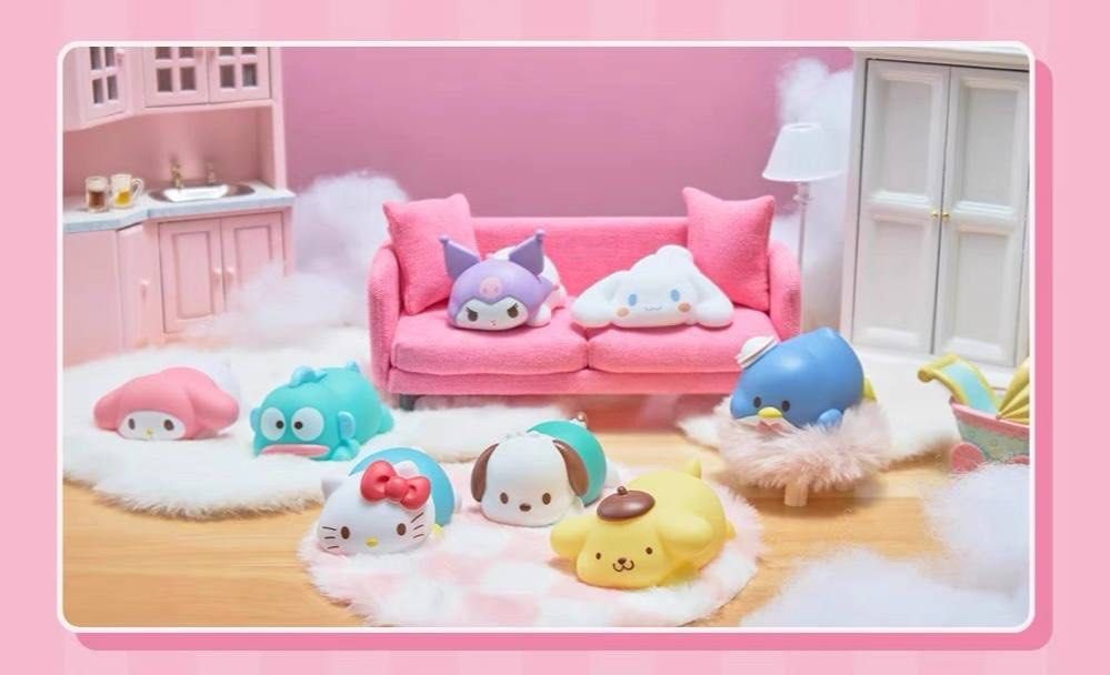 Sanrio Bandai Namco Mochi Mochi Blindbox (Pocchacho/Kuromi/My Melody ...