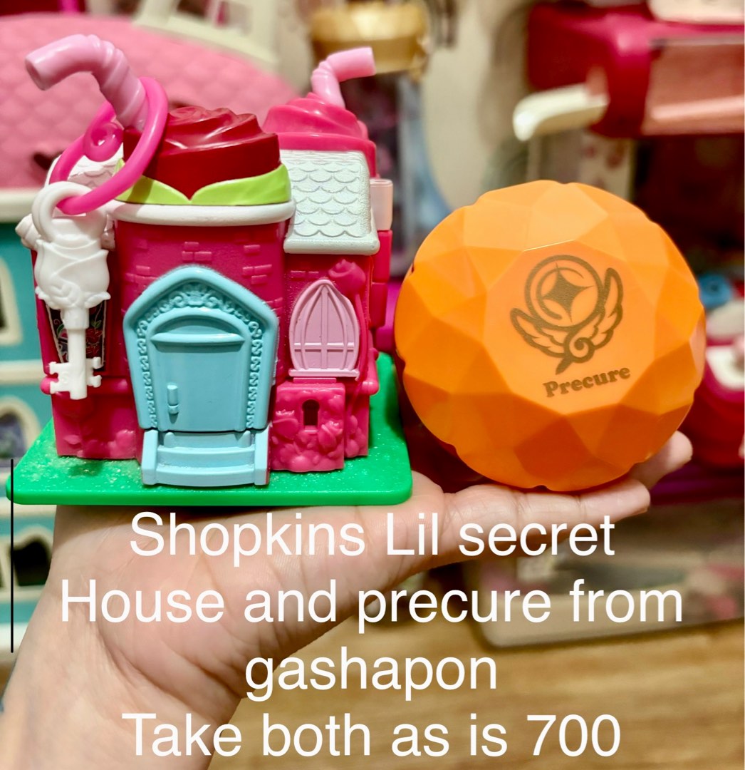 Shopkins lil secret with precure gashapon, Hobbies & Toys, Toys & Games ...
