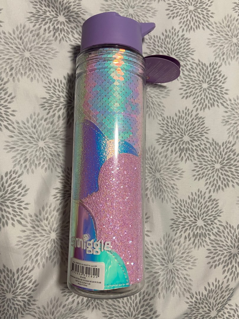 Smiggle Double Wall Bottle (500mL), Furniture & Home Living ...