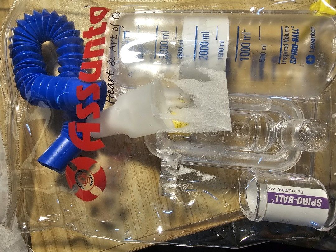 Spiro ball spirometer, Health & Nutrition, Assistive & Rehabilatory ...