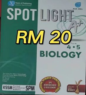 SPM BIOLOGI BIOLOGY (VISUAL), Hobbies & Toys, Books & Magazines ...
