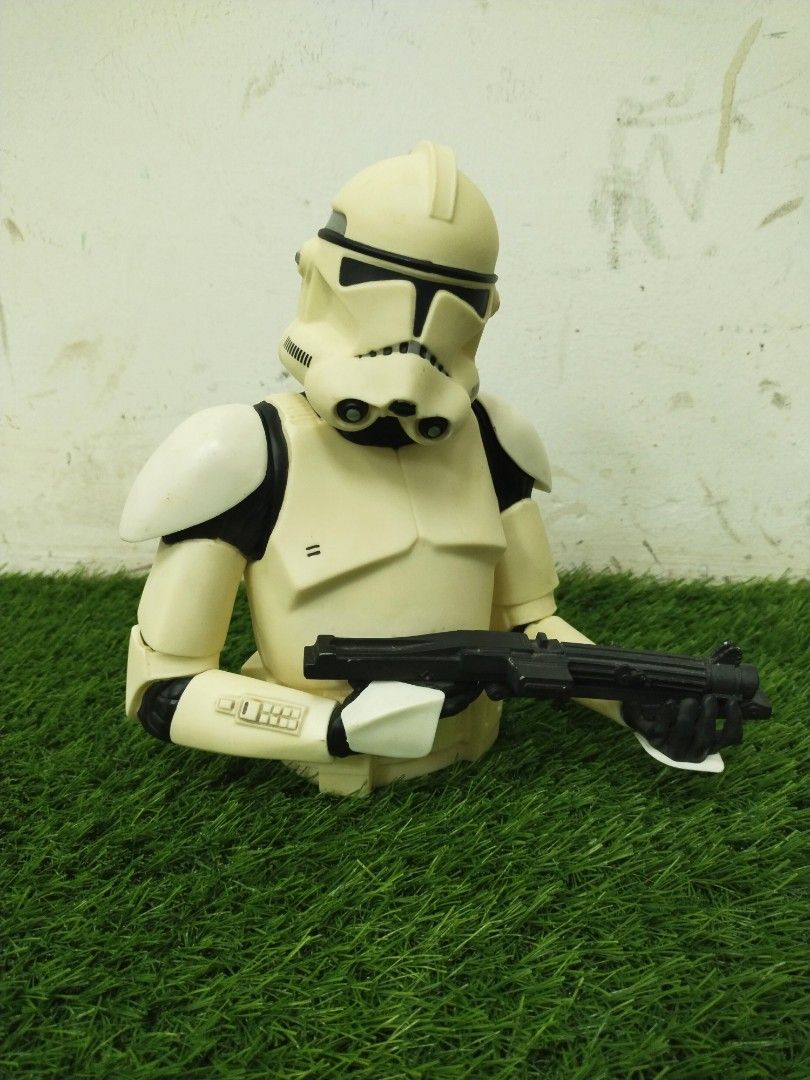 Star Wars: Clone Trooper Bust Bank, Hobbies & Toys, Toys & Games on ...