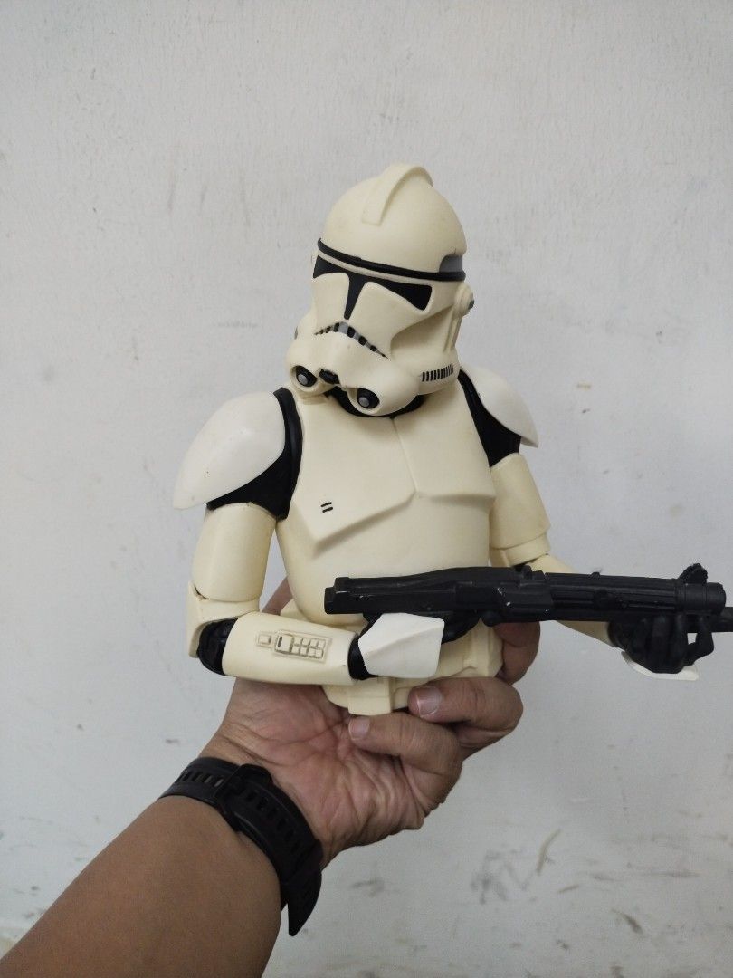 Star Wars: Clone Trooper Bust Bank, Hobbies & Toys, Toys & Games on ...
