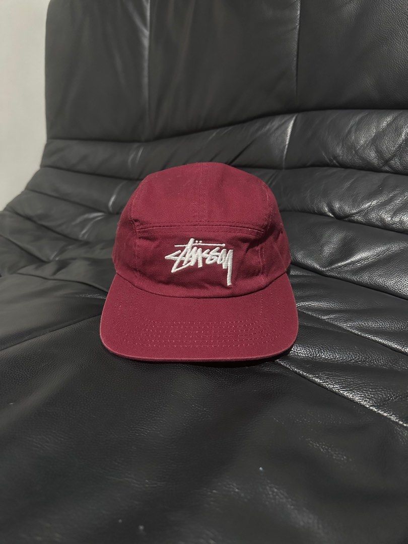 Stussy Logo 5-Panel Cap, Men's Fashion, Watches & Accessories, Caps ...