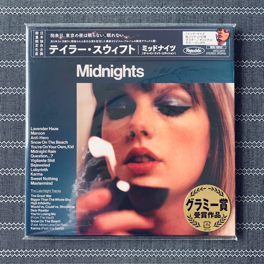 Taylor Swift - Midnights: The Late Night Edition (Cardboard Sleeve mini ...