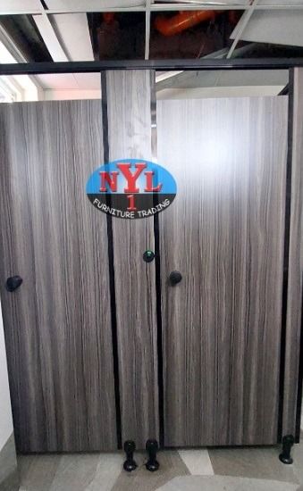 Toilet Cubicle/Partitions/Walls/Divider, Furniture & Home Living, Office Furniture & Fixtures on ...