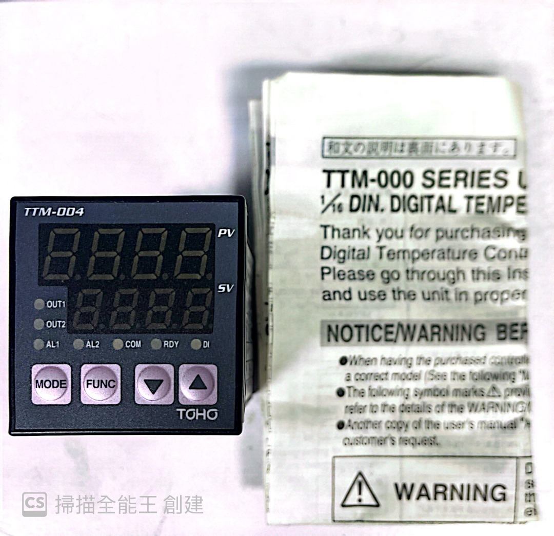 (現貨) TOHO TTM-004-P-A, TTM-004-R-A24, TTM-004-I-ABEM Temperature Controller Made in Japan 東邦溫度 ...