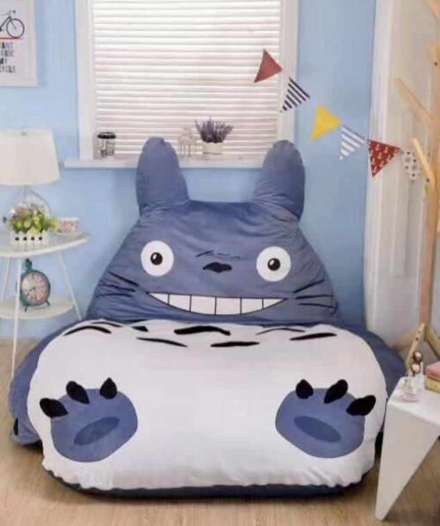 Totoro Bed Totoro Design 2.3x1.75m Totoro Bed Totoro Double Bed Totoro