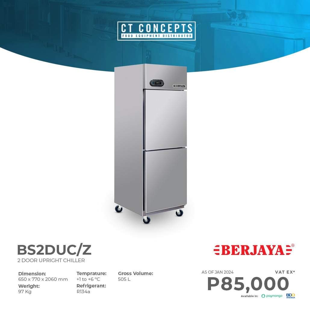 Upright Chiller 2 door, Furniture & Home Living, Kitchenware ...