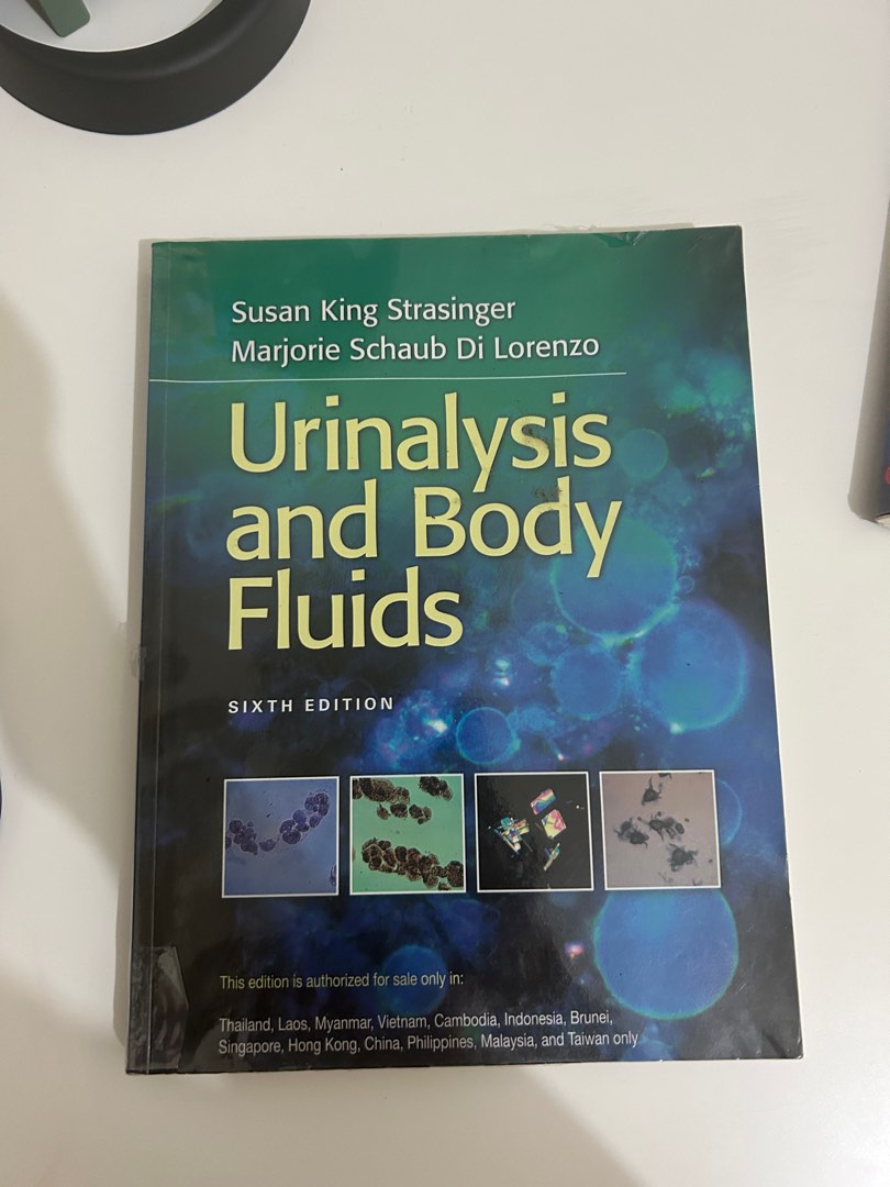 Urinalysis & Body Fluids 6th ed by Strasinger, Hobbies & Toys, Books ...