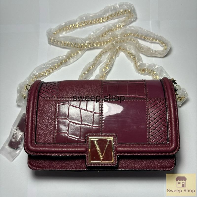 Victoria Secret Snake Skin Leather Chained Sling Bag, Luxury, Bags ...