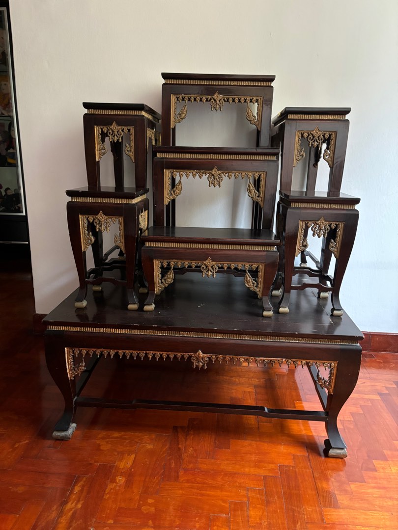 Vintage Thai Altar table, Hobbies & Toys, Memorabilia & Collectibles ...