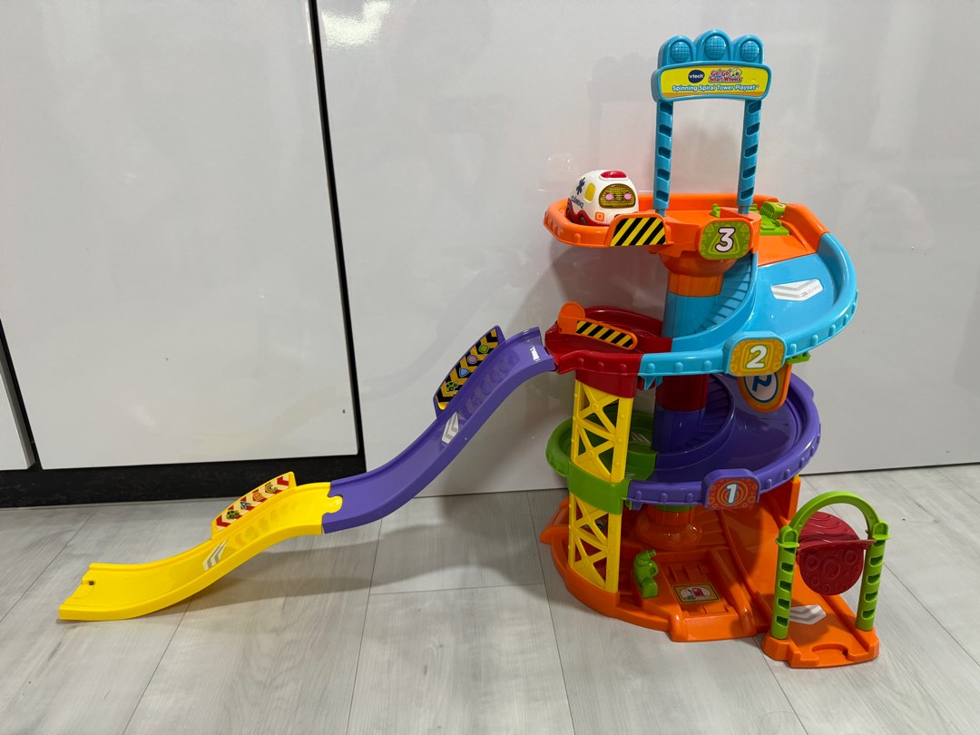 Vtech track and 1 car, Hobbies & Toys, Toys & Games on Carousell