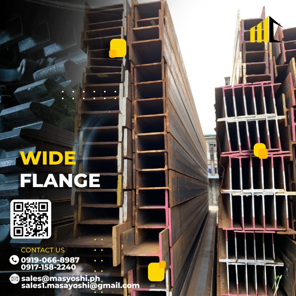 WIDE FLANGE 10 X 10 112#.WIDE FLANGE 8 X 8 40# 6MTRS, I Beam, Wide ...